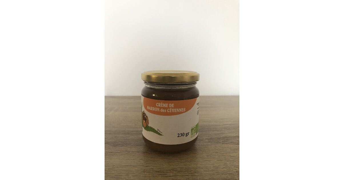 Crème Marron Bio - Une délicieuse saveur authentique et saine | 100% Bio