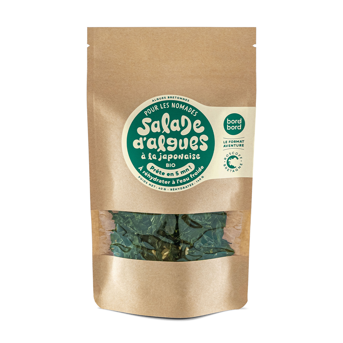 Salade d'algues à réhydrater en 5 minutes - Bord à bord