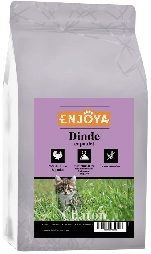 Croquettes spéciales Chaton pour une croissance saine et épanouie ...