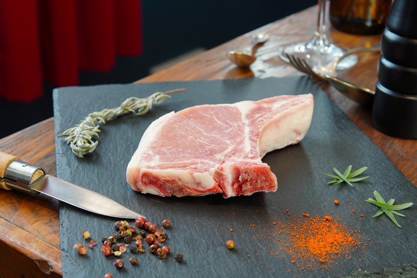 Côtes Filet de Porc Bio 750gr (4 pièces)