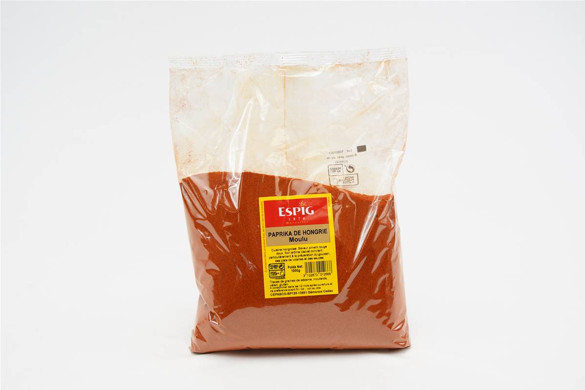 Paprika precieux doux Cepasco sachet d'1kg - Épicerie/Sauces et ...