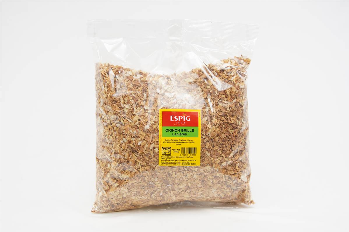 Oignons grilles Cepasco sachet d'1kg - Épicerie/Sauces et condiments ...