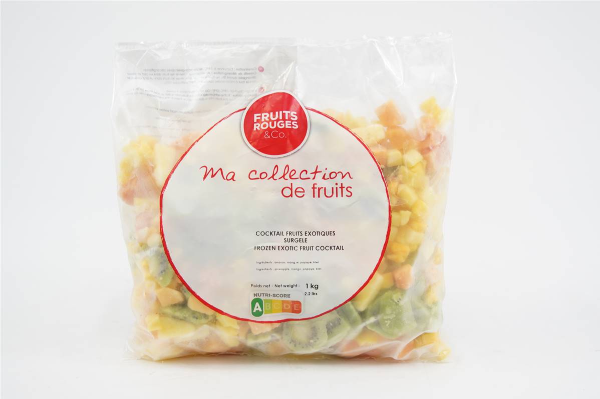 Cocktail de fruits exotiques en sachet de 1kg - Produits surgelés ...