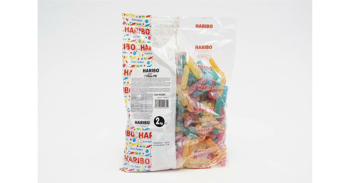 Super frites Pik Haribo en vrac de 2kg - Épicerie/Bonbons et ...