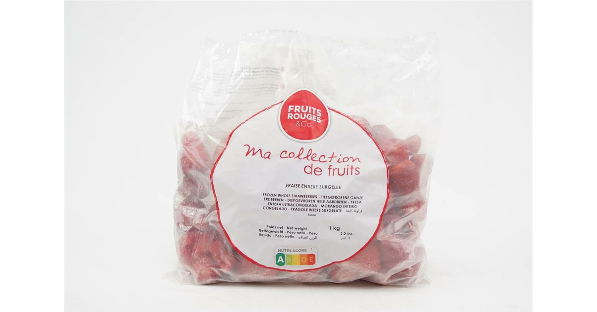 Fraises surgelées en sachet de 1kg - Produits surgelés/Fruits et ...