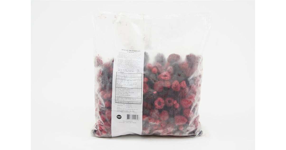 Cocktail de fruits rouges en sachet de 1kg - Produits surgelés/Fruits ...