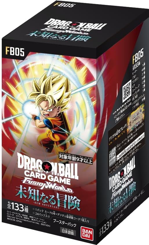Dragon Ball Super Card Game - Boîte de 24 boosters Fusion World FB05 ...
