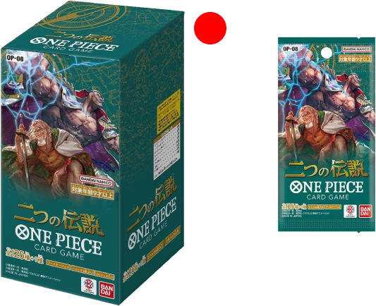Display One Piece OP-08 Two Legends de 24 boosters en japonais ...