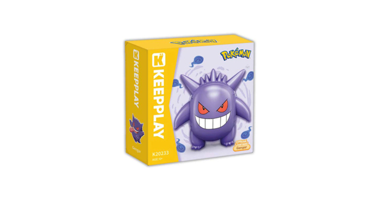 Pokémon - Ectoplasma Statue - Keeppley Block - Keeppley / Nano-Block ...