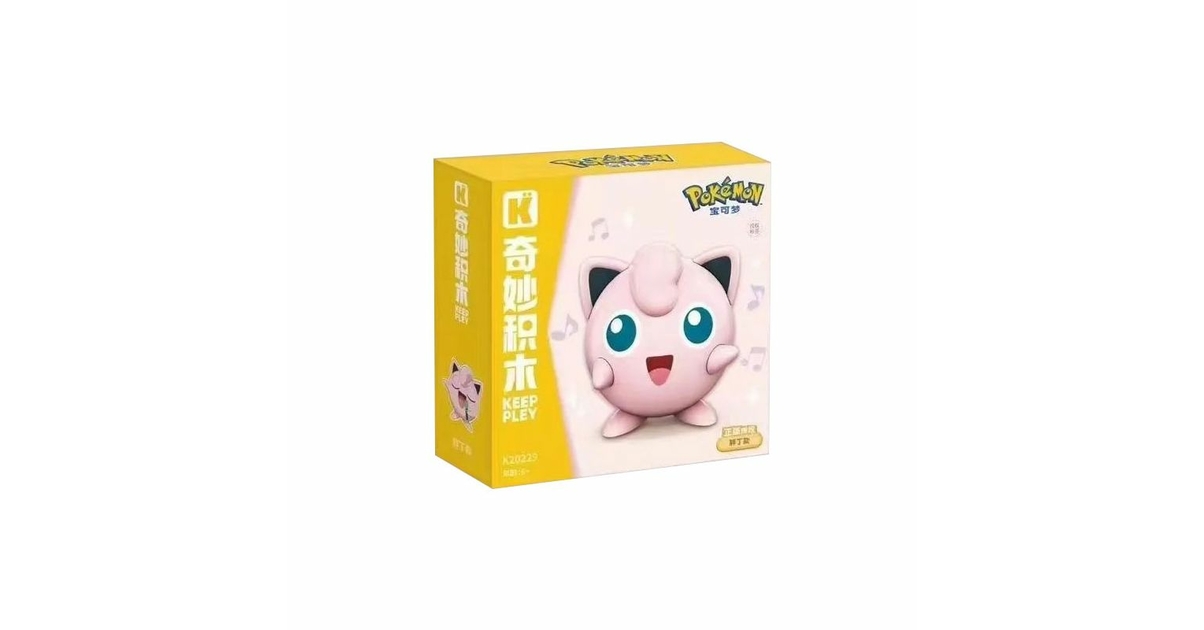 Pokémon - Rondoudou Statue - Keeppley Block - Keeppley / Nano-Block ...