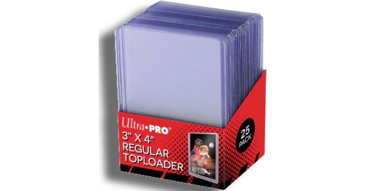 ACCESSOIRE : ULTRA PRO TOPLOADER REGULAR x25 - Accessoires/Toploader ...
