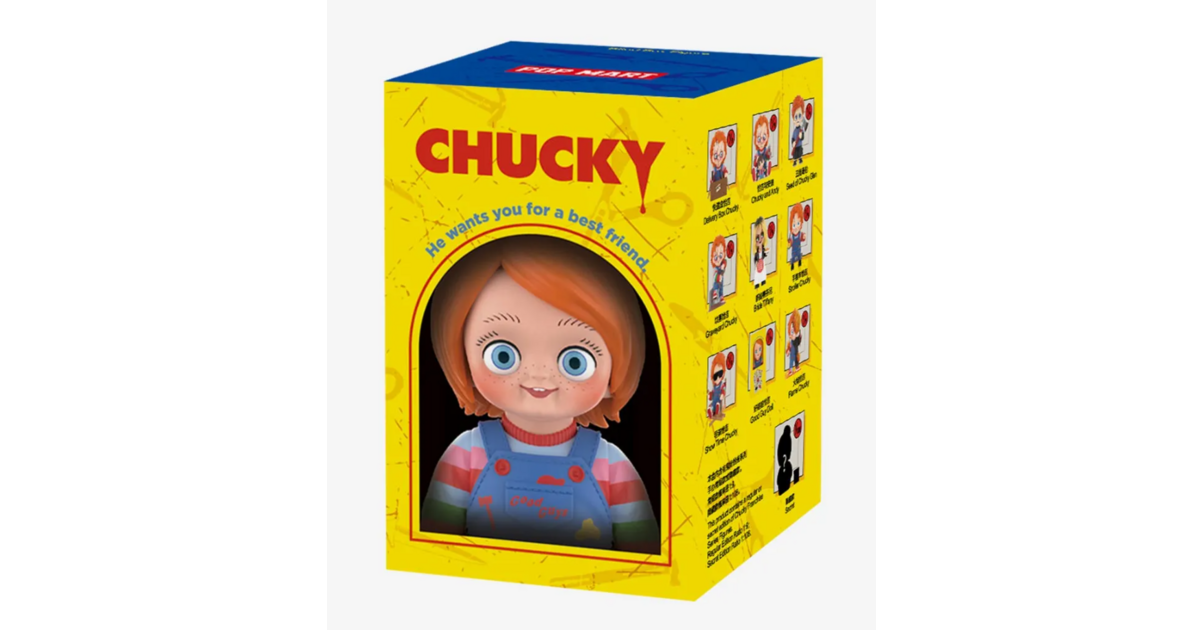 X1 Pop Mart - Chucky Franchise Series Figures - Blind Box - Figurines ...