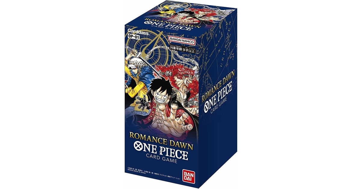 Display One Piece OP-01 - ROMANCE DAWN - Japonais - Cartes à ...