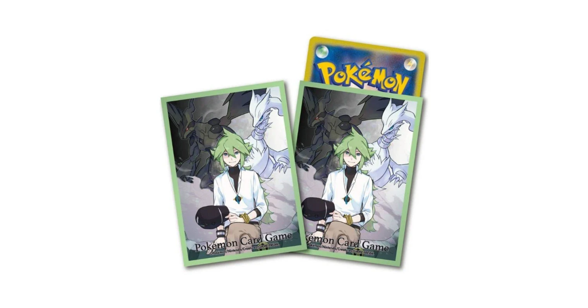 Pokémon Center - Paquet de 64 sleeves - N & Reshiram & Zekrom - Pokémon ...