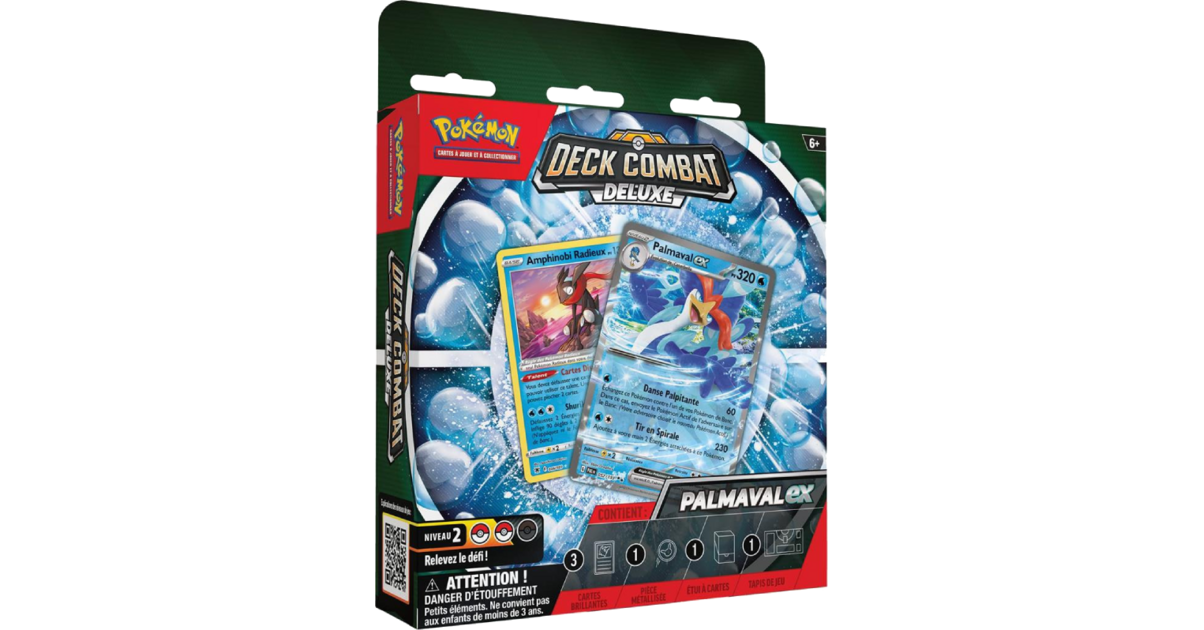 Pokemon Deck Combat Deluxe Palmaval EX FR - Cartes à collectionner ...