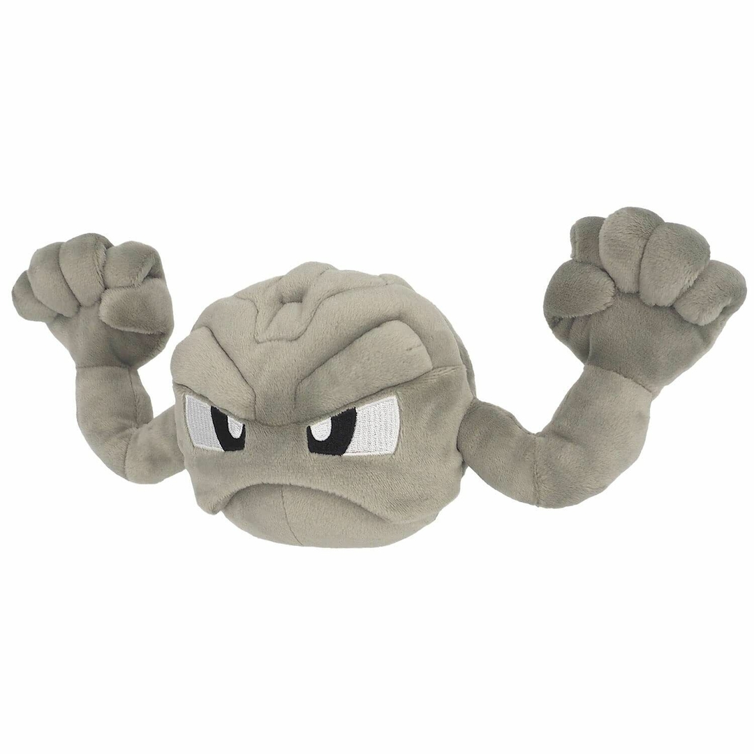 Peluche Pokémon Racaillou / Geodude ≃ 20 Cm - All Star Collection ...