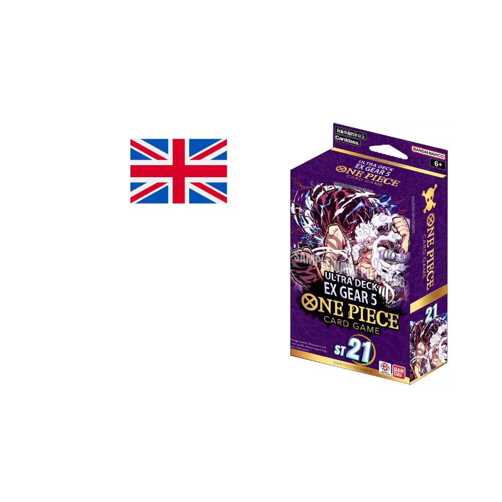 Deck de démarrage One Piece Gear5 EX [ST21] - Plongez dans l'aventure ...