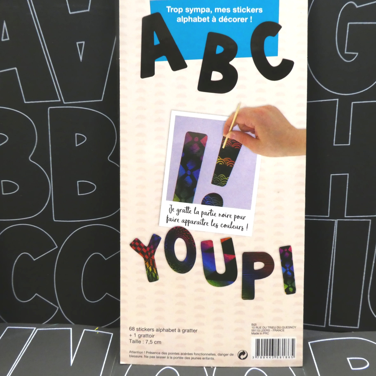 Sujets à gratter divers modèles - Loisirs Créatifs pas cher