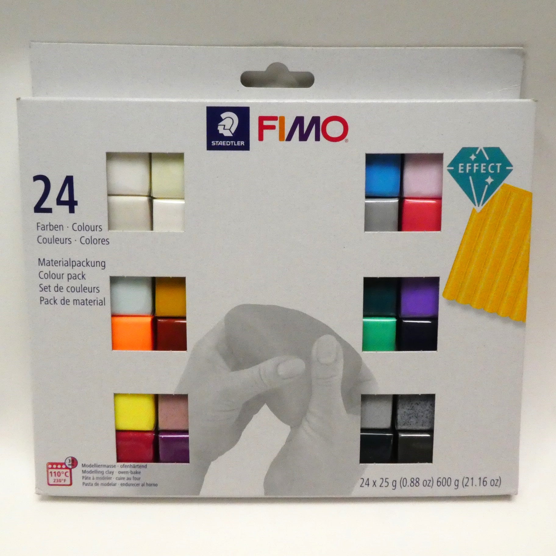 La boîte Fimo x 24 couleurs : libérez votre créativité avec ce coffret artistique