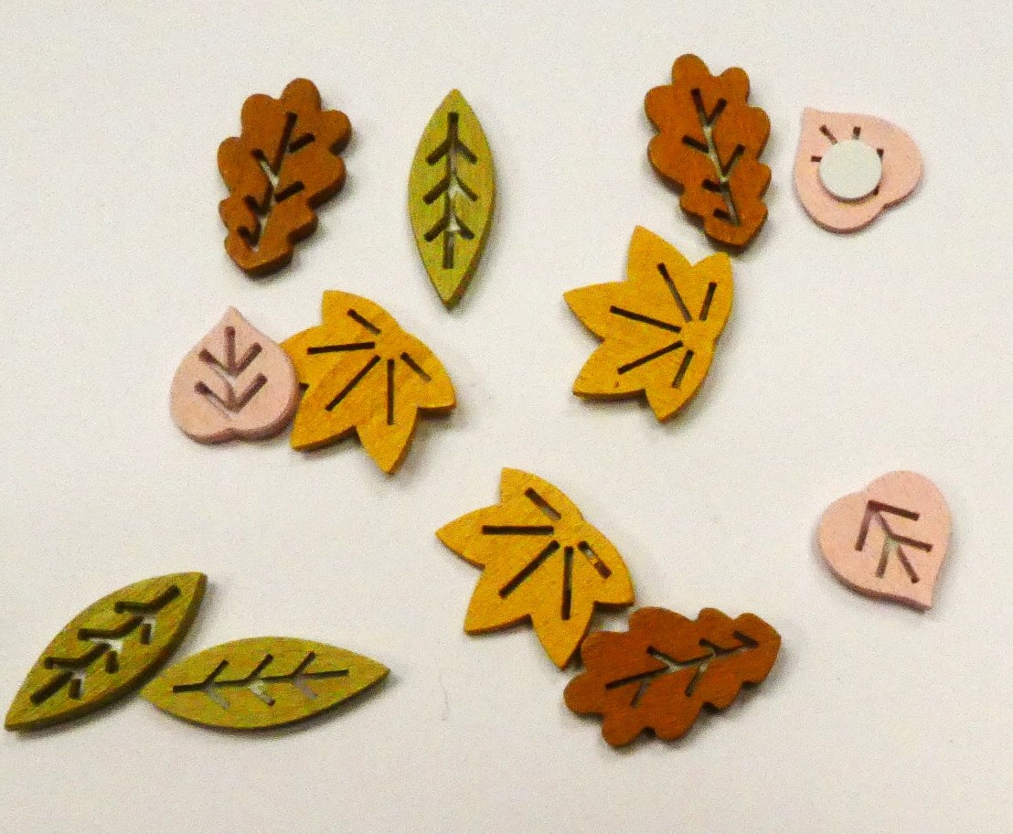 12 Stickers d'Automne RICO DESIGN - DÉCORATIONS - kit-creation