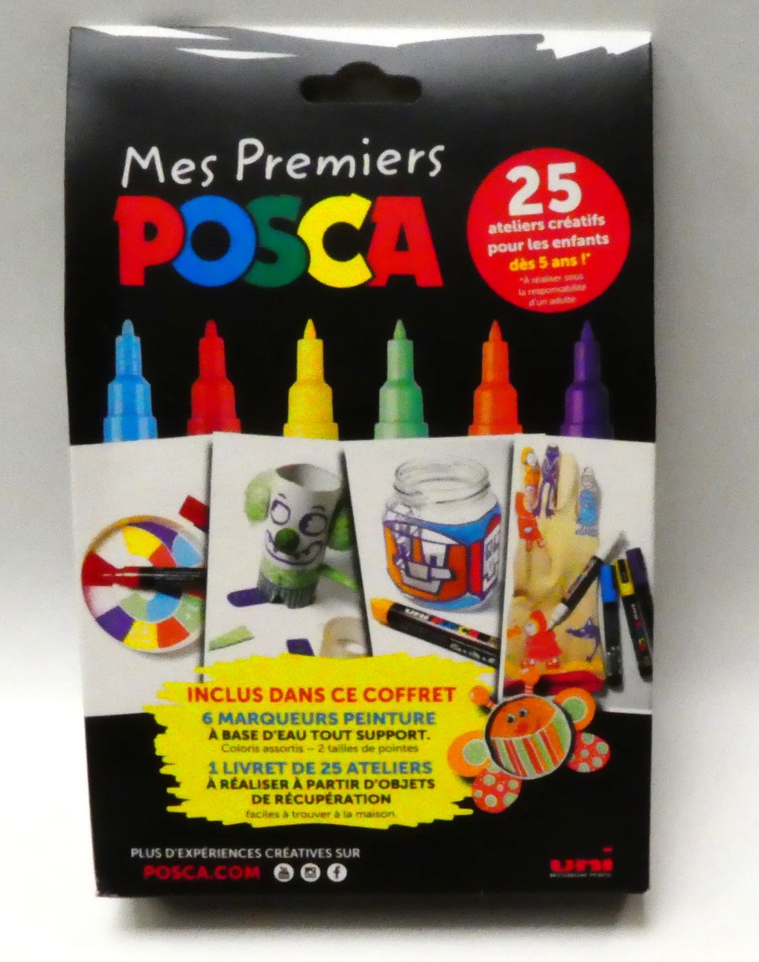 Mes Premiers Posca - ADOS/ADULTES - kit-creation