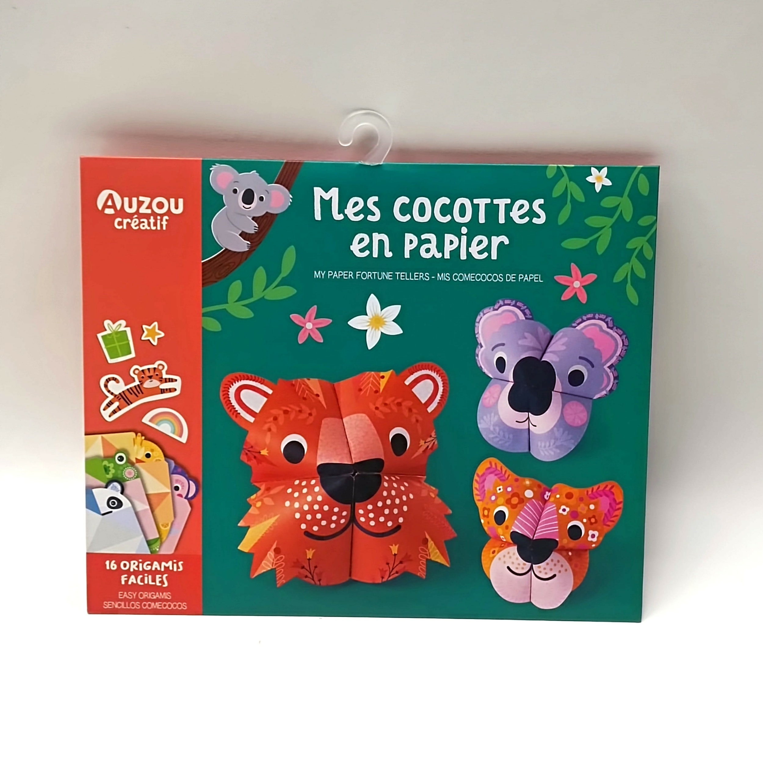 Mes cocottes en papier | Auzou | Kit Création