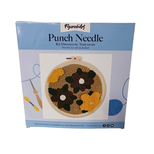 Kit Punch Needle figure d’art – DIY divers modèles