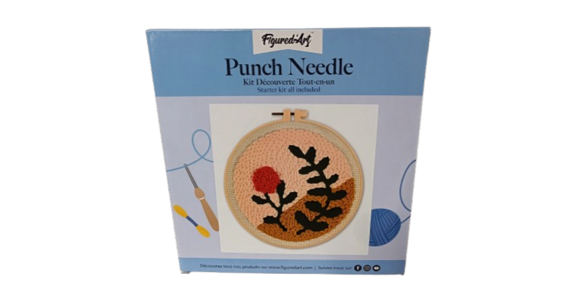 Kit Punch Needle figure d’art – DIY divers modèles