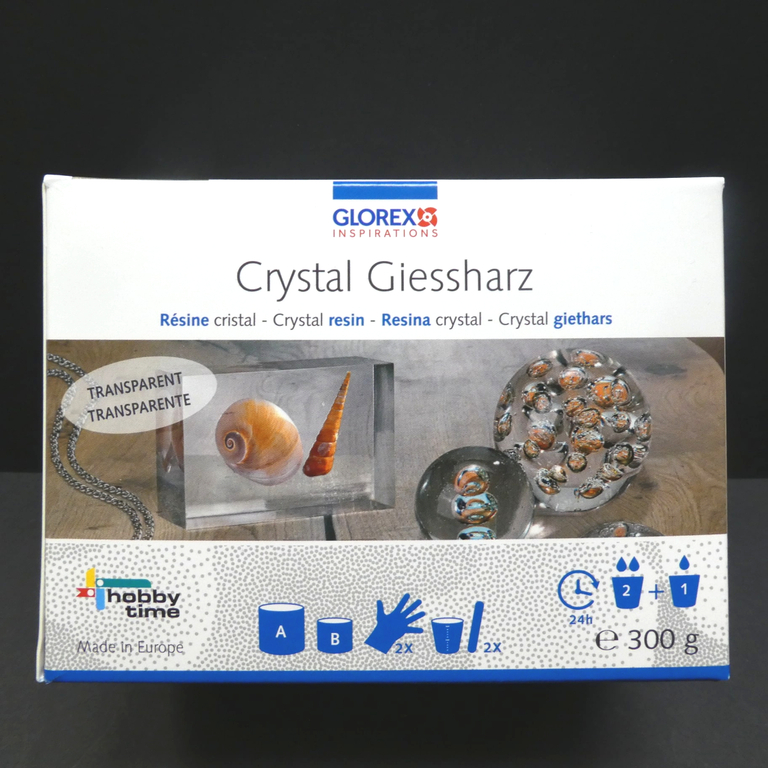 Résine Crystal 300 g GLOREX – Créations DIY