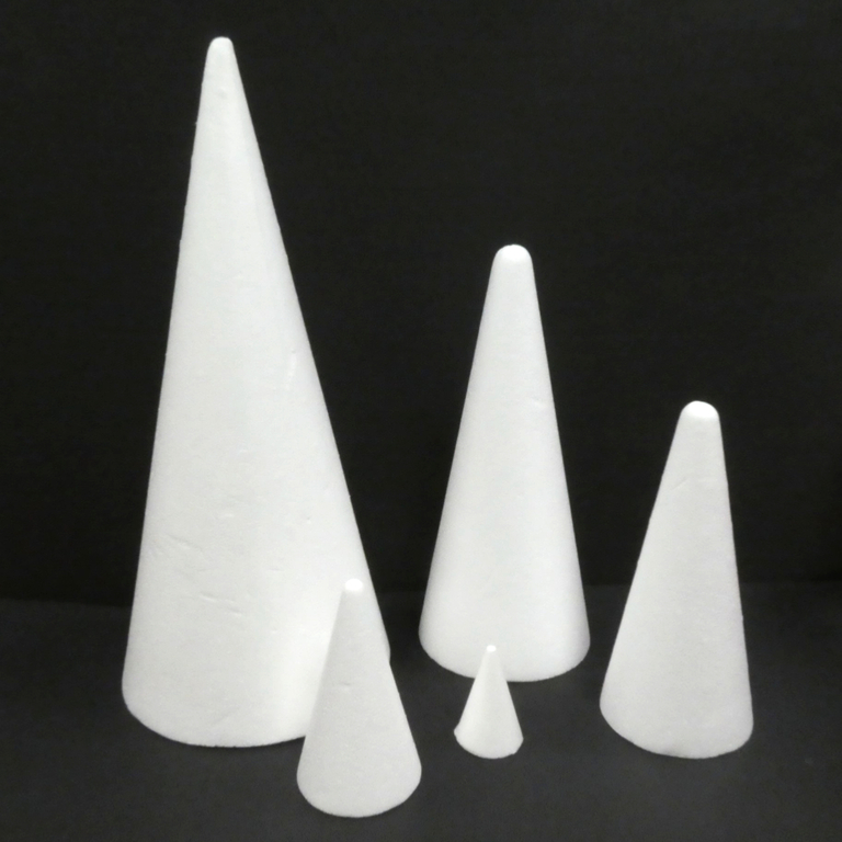 Cônes Polystyrène – Divers Tailles
