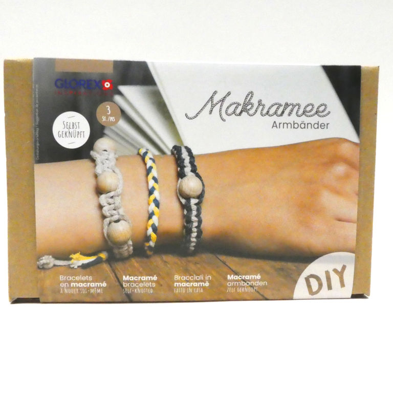 Kit Bracelets Macramé GLOREX
