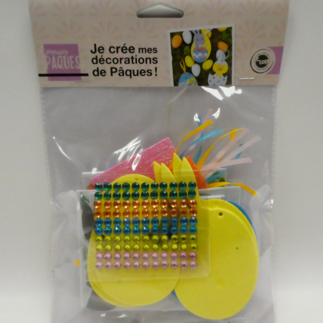 Kit Créations de décorations de pâques - Spécial PÂQUES - kit-creation