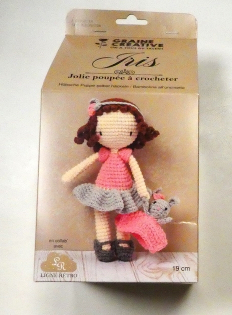 Poupée à Crocheter GRAINE CREATIVE "Iris" - VOIR TOUS LES PRODUITS D ...