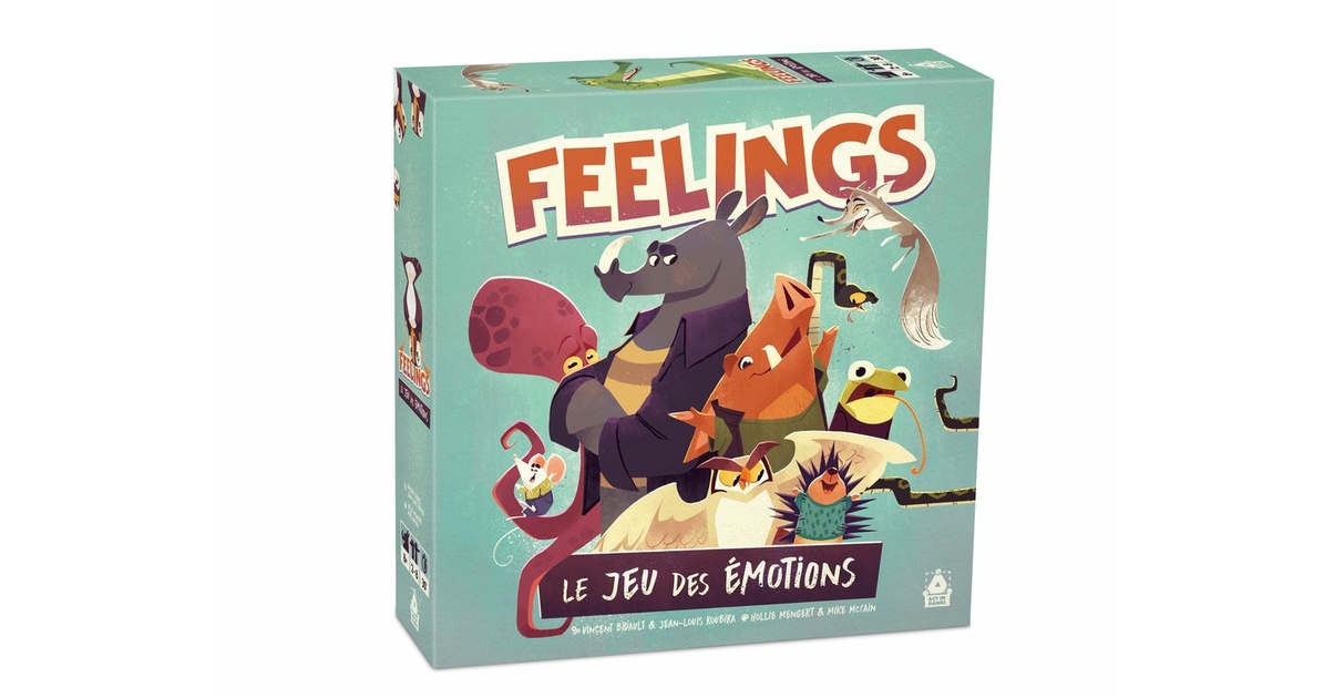 Feelings - Jeu coopératif avec cartes Situations - Découvrez vos émotions