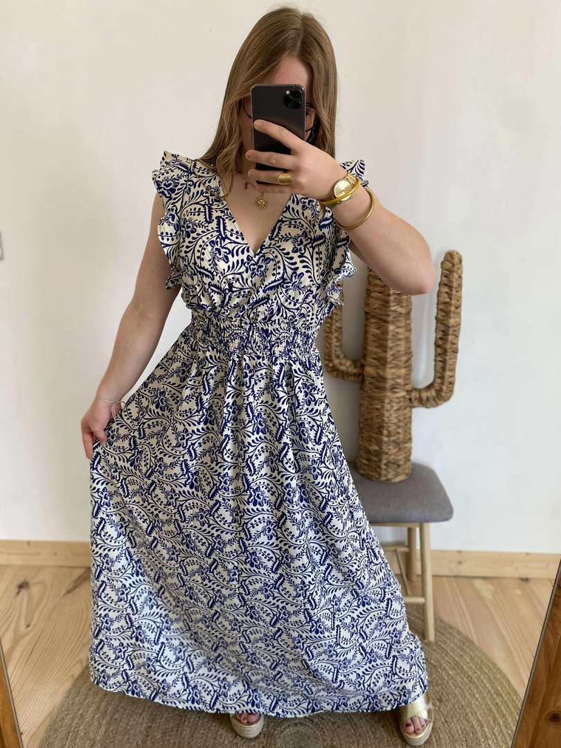Robe Longue Élégante Athéna - Chic et Confortable pour Femmes