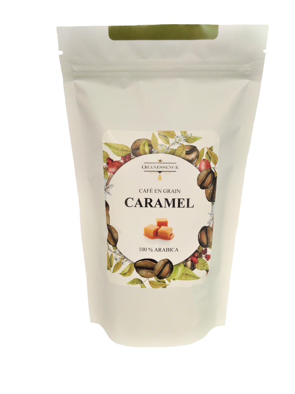 Café caramel en grain - Cafés/Cafés gourmands - Oranessence - Créateur ...