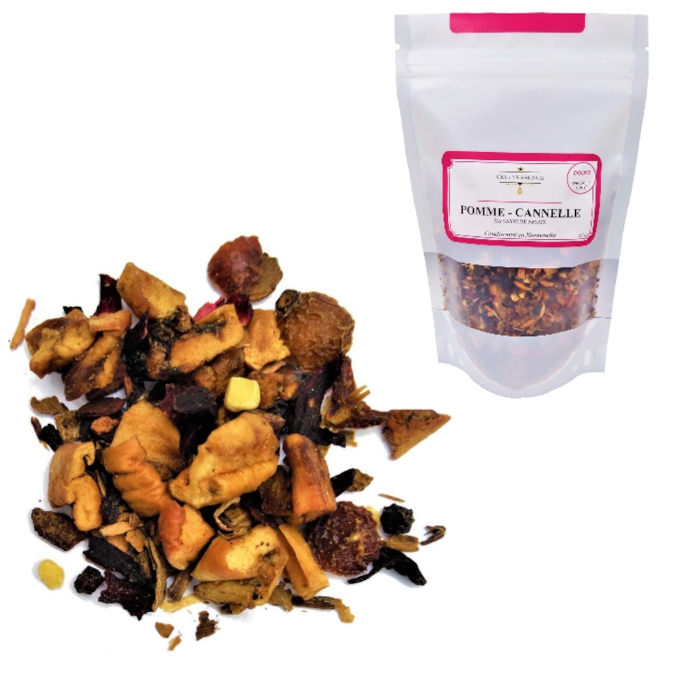 Pomme - Cannelle - Infusions de fruits - Oranessence - Créateur de saveurs