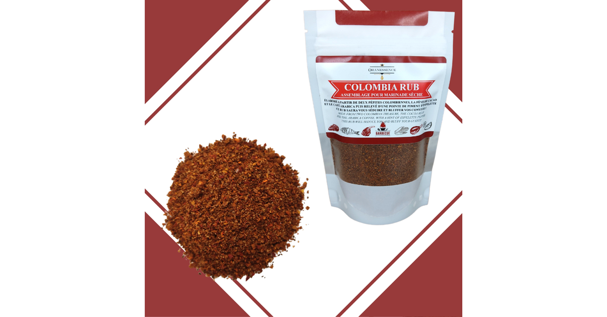 Colombia Rub - Oranessence - Créateur de saveurs