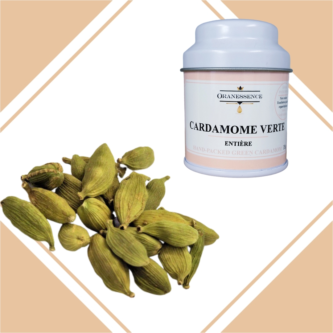 Cardamome verte - Épices brutes/Les épices entières - Oranessence ...