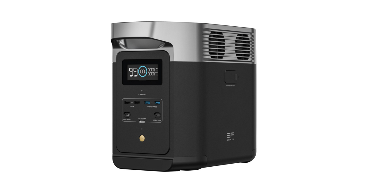 Station électrique portable DELTA 2 1024WH - ECOFLOW - OUTILLAGE ...