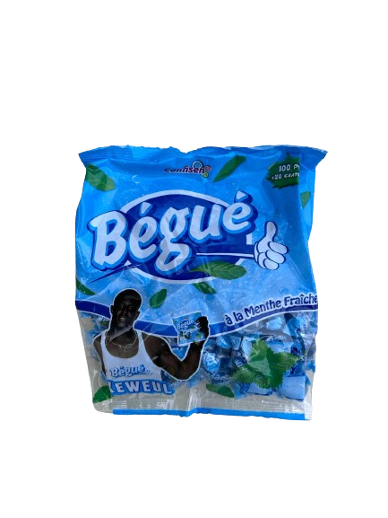 Bégué Menthe 100pcs - Le choix de la fraîcheur et de la qualité