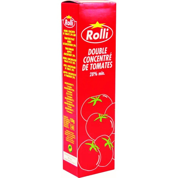 Double concentré de tomate tube 150 g Rolli - SAUCE - chateau-rouge ...