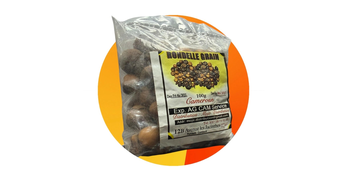Rondelle grain 100g - Afrique - chateau-rouge-exotique