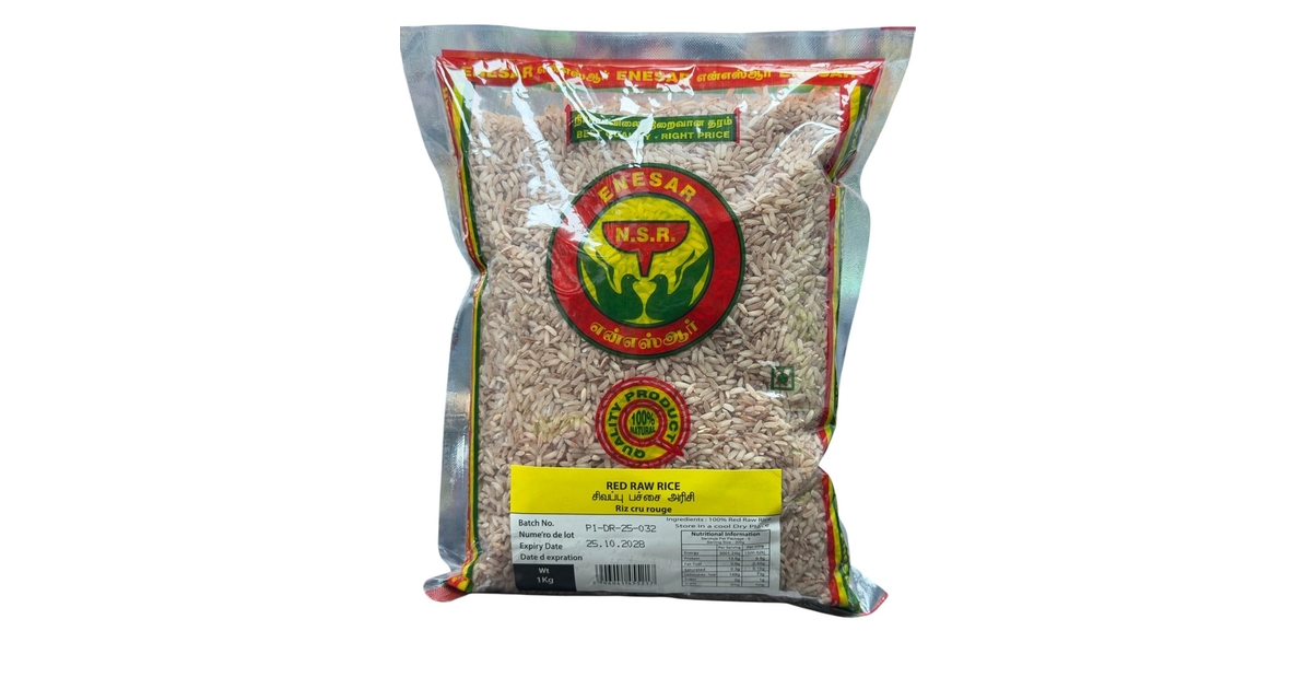 Red Raw Rice (Riz Cru Rouge) : Santé et Saveur en Chaque Goutte