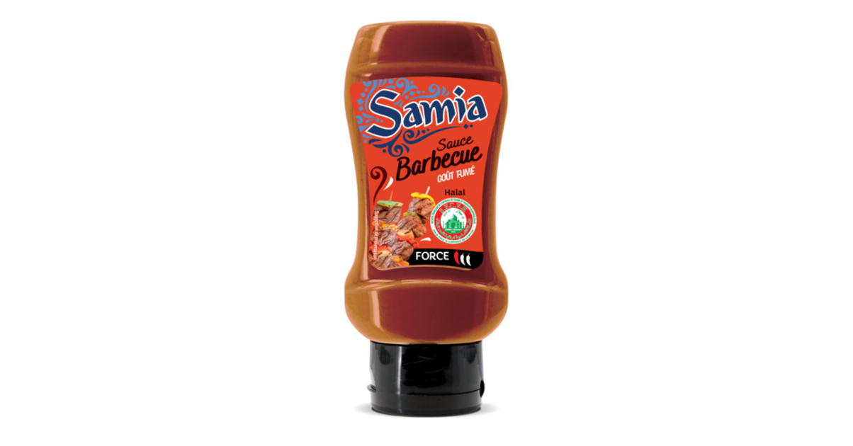Sauce barbecue halal 410 g Samia - SAUCE - chateau-rouge-exotique