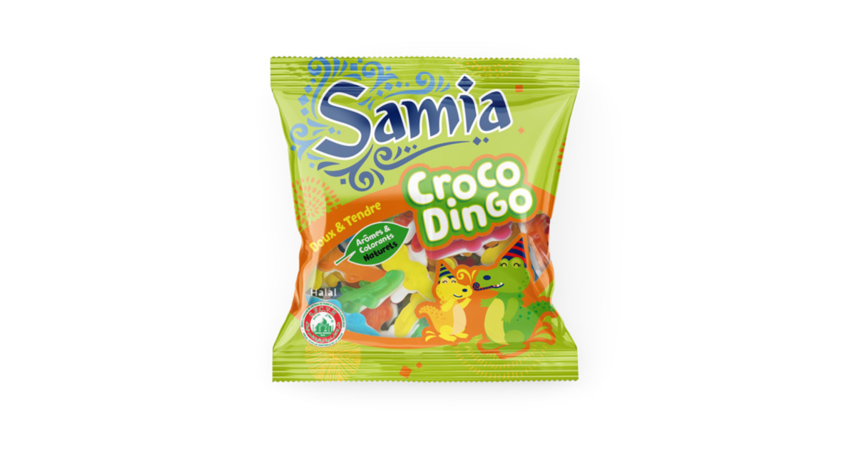 Bonbons crocodiles halal Samia - BONBON - chateau-rouge-exotique