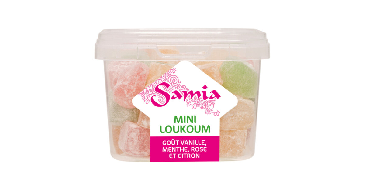 Mini Loukoum 160 g Samia - SPECIALITER SUCREES - chateau-rouge-exotique