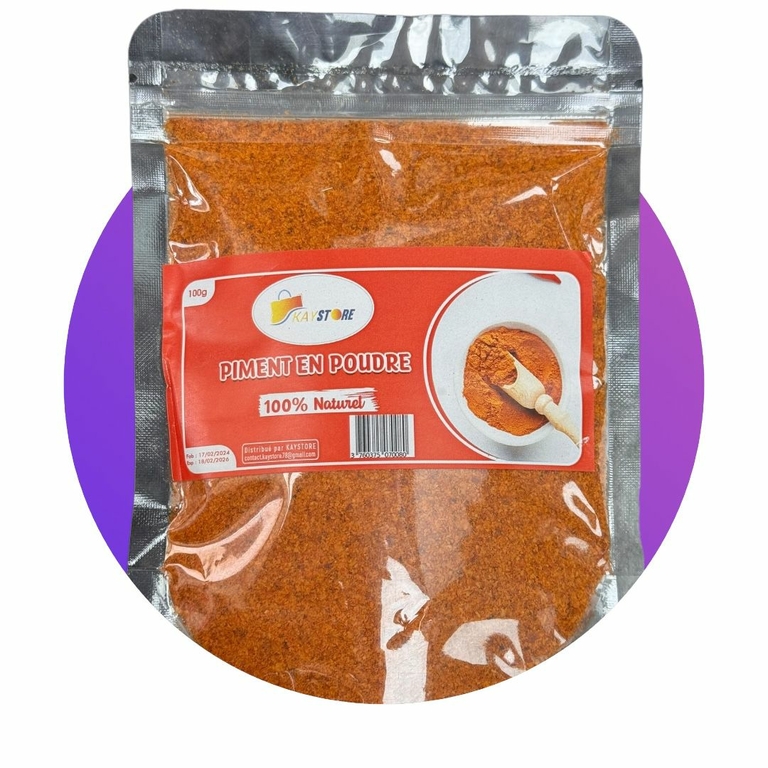 Piment en Poudre 100g - Une explosion de saveurs pour éveiller vos papilles