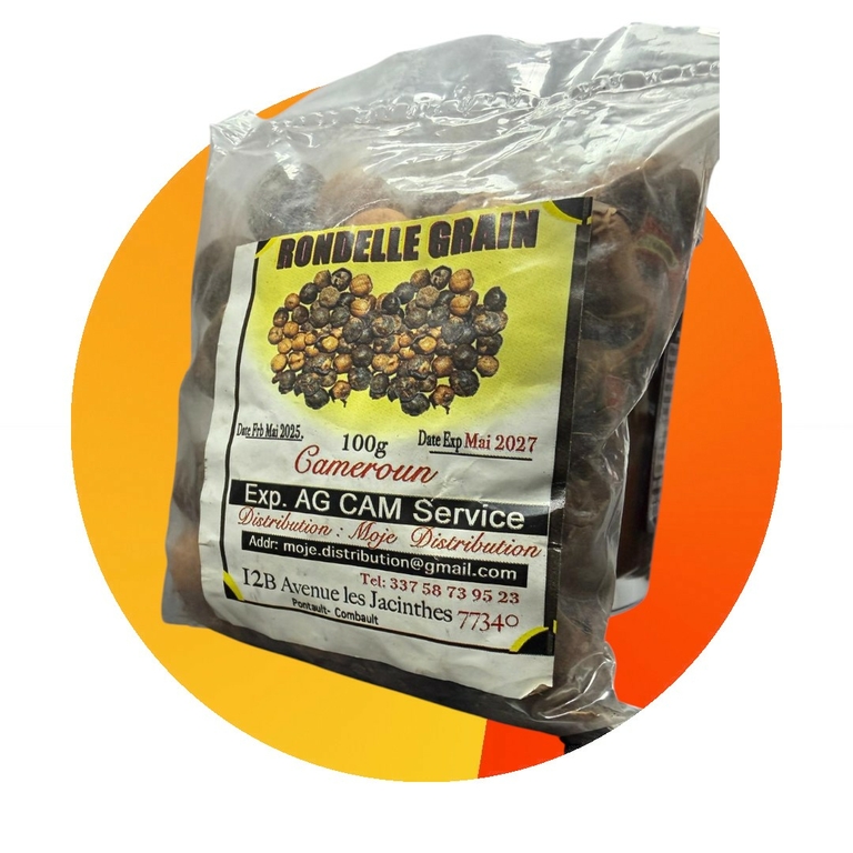 Rondelle grain 100g - Afrique - chateau-rouge-exotique