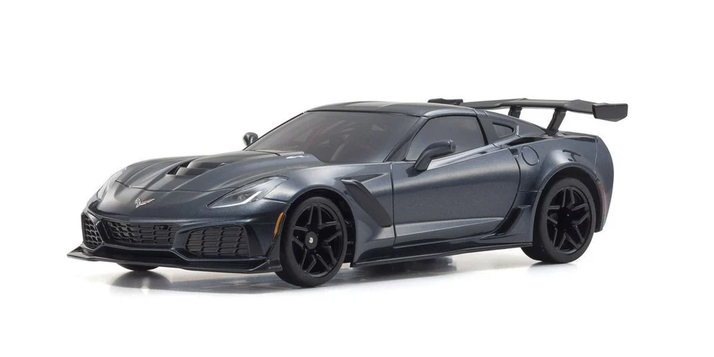 Kyosho AutoScale Mini-Z Chevrolet Corvette ZR1 Gris Métal MZP240G